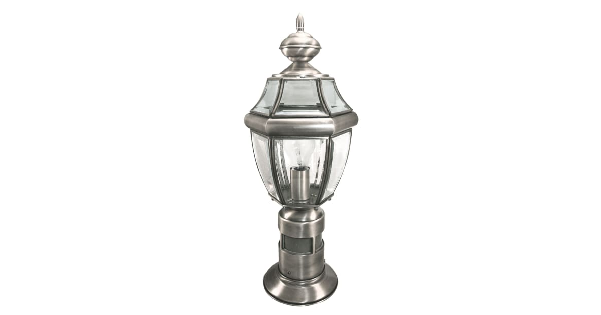 Heath Zenith SL-4370-SA 1 Light 360 Degree Motion Activated Decorative ...