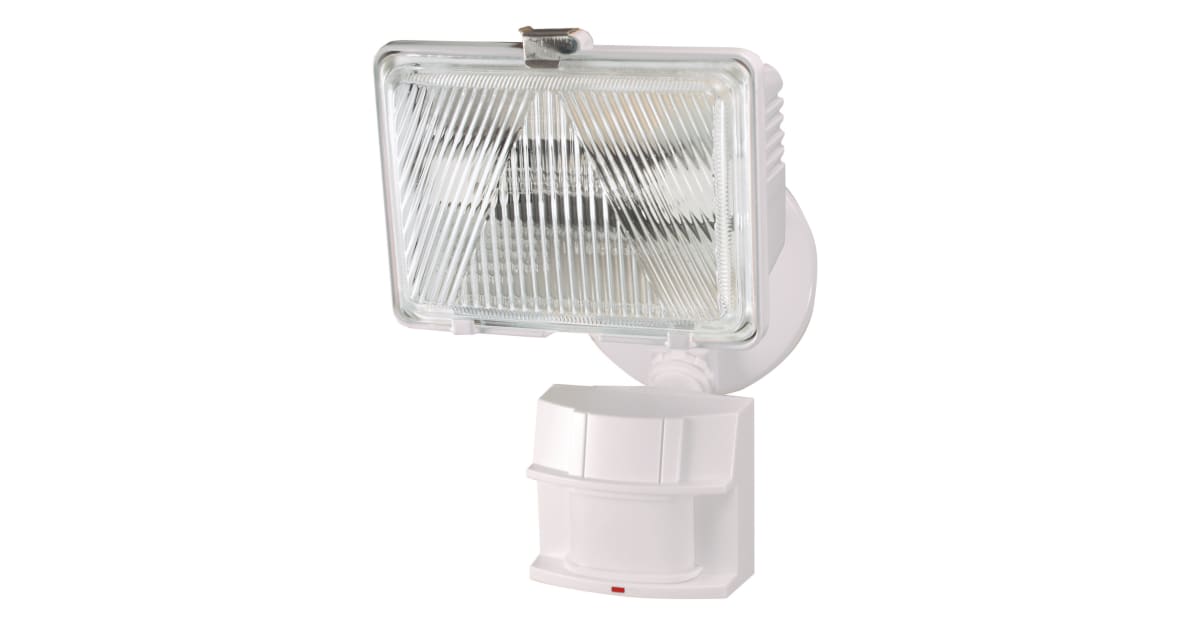 Heath Zenith SL-5525-WH-C 1 Light 250-Watt Quartz Halogen Motion ...