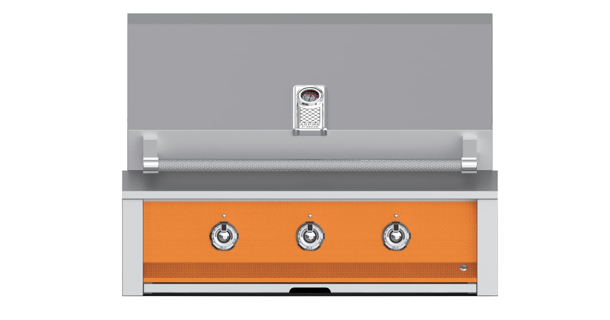 Hestan EAB36-NG-OR 83000 BTU 36 Inch Wide Natural Gas Built-In Grill ...