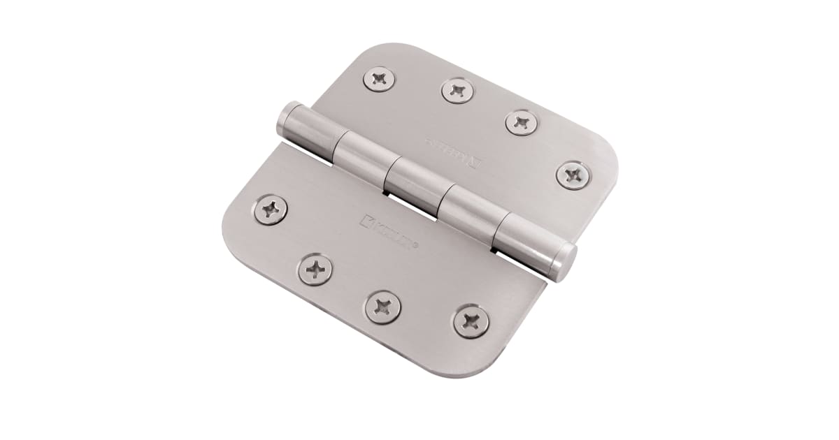 Hickory Hardware 70303-9151 Solid Stainless Steel 4" X 4" - 5/8" Radius ...