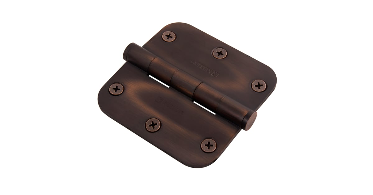 Hickory Hardware 70306-2114 Solid Brass 3.5" x 3.5" - 5/8" Radius ...