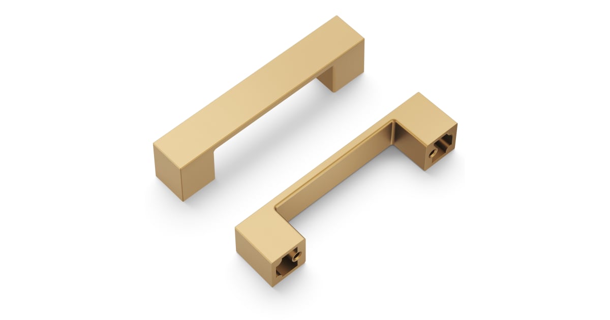 Hickory Hardware R078430BBX10B Heritage Designs Pack of (10) 3-3/4 ...