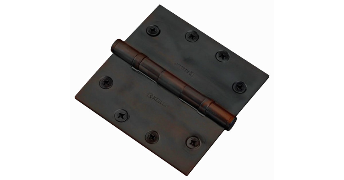 Hickory Hardware 70300-2114 Solid Brass 4.5" X 4.5" Square Corner Ball ...