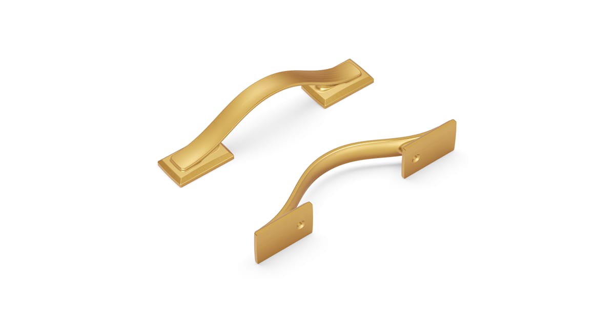 Hickory Hardware H078770BGB-10B Dover Pack of (10) 3" Center to Center ...