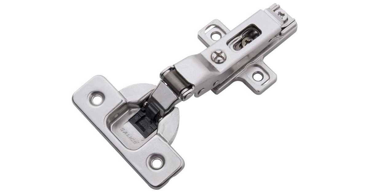 Hickory Hardware HH74721-14 Half Overlay Screw-On Concealed European ...