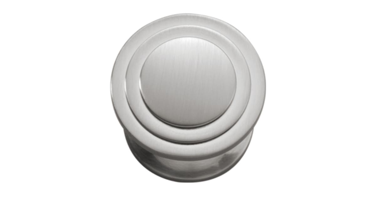 Hickory Hardware P3102-SN Deco 1-1/16 Inch Mushroom Cabinet Knob ...