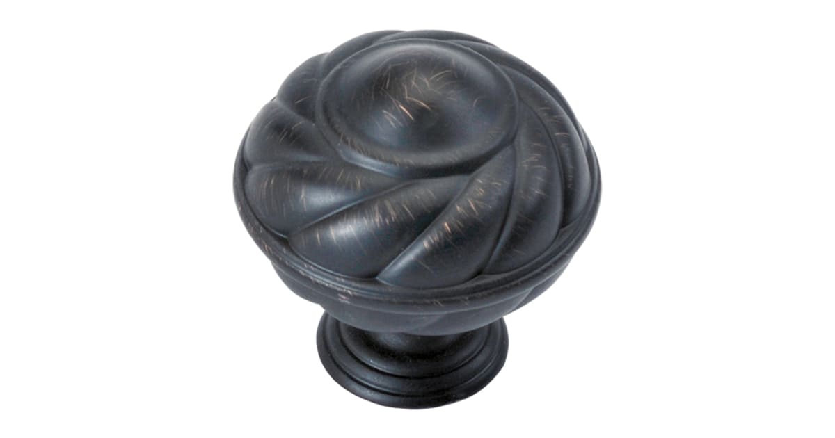 Hickory Hardware P3163-VB French Country 1-5/16 Inch Round Braided ...