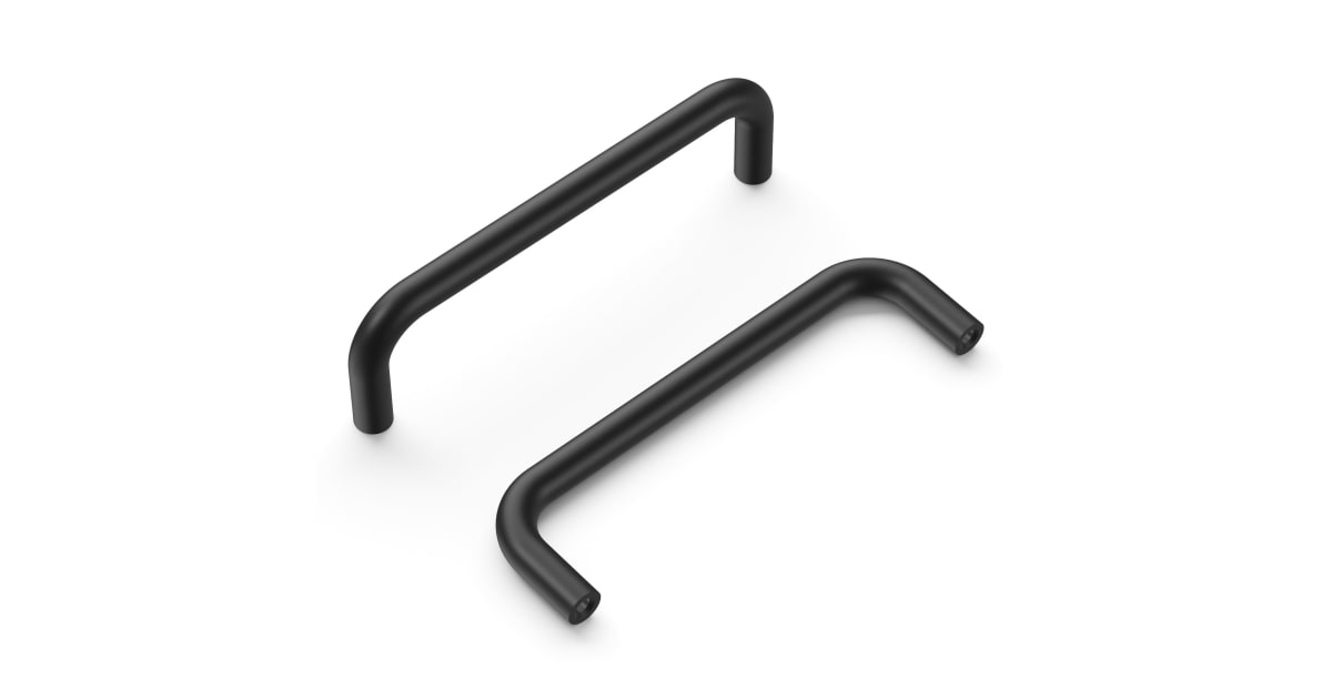 Hickory Hardware PW596-MB Contemporary 3-3/4" Center to Center Wire ...