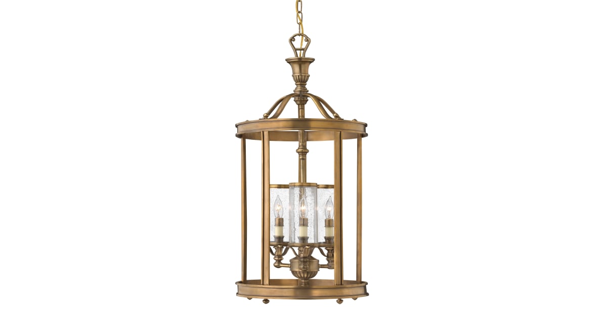 Hinkley Lighting 4184NB 3 Light Indoor Lantern Pendant from the ...