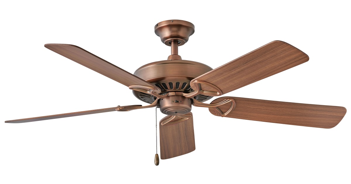 Hinkley Lighting 901552FAC-NIA Windward 52" 5 Blade Indoor Ceiling Fan ...