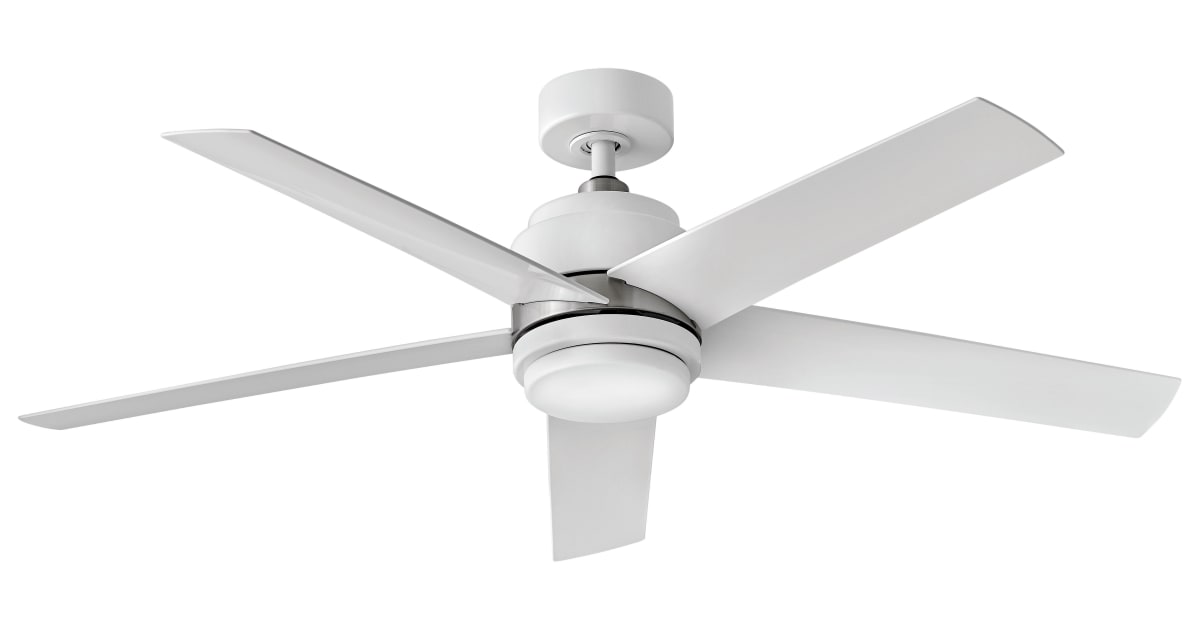 Hinkley Lighting 902054FAW-LWA Tier 54" 5 Blade Smart LED Indoor ...