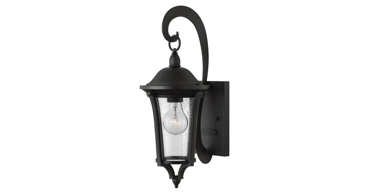 Hinkley Lighting 1380bk 17 25 Height 1 Light Lantern Outdoor Wall