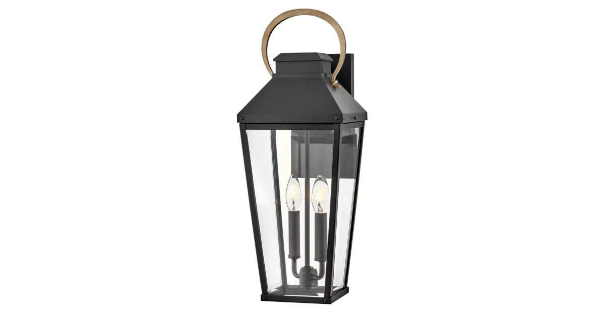Hinkley Lighting 17504BK Dawson 2 Light 22" Tall Wall Sconce | Ferguson ...
