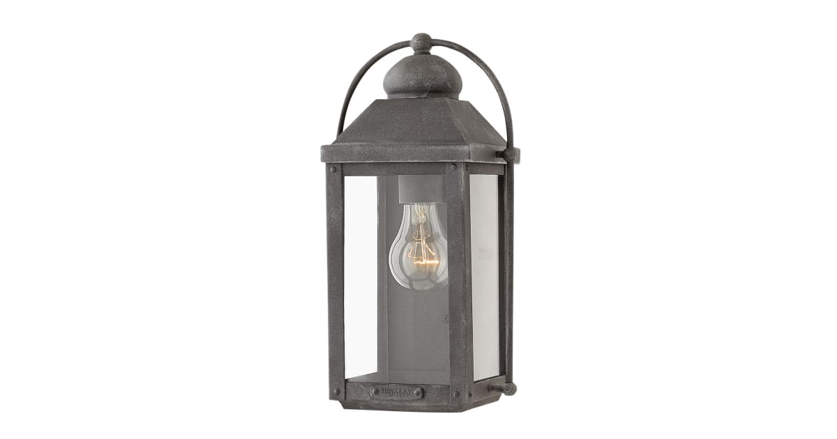 Hinkley Lighting 1850DZ-LL Anchorage 1 Light 13" Tall Heritage Outdoor ...