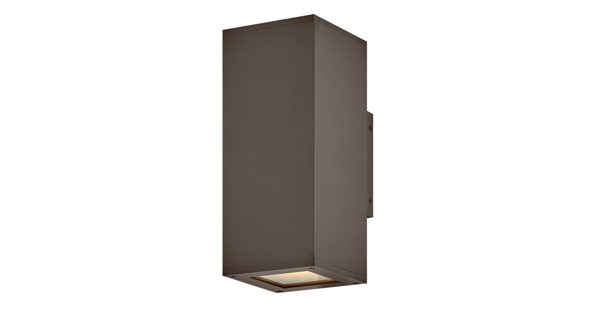 Hinkley Lighting 28914AZ-LL Tetra 2 Light 12" Tall LED Wall Sconce ...