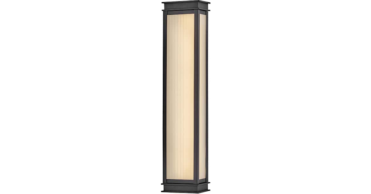 Hinkley Lighting 29015TK Rockwell 28" Tall LED Outdoor Wall Sconce with ...