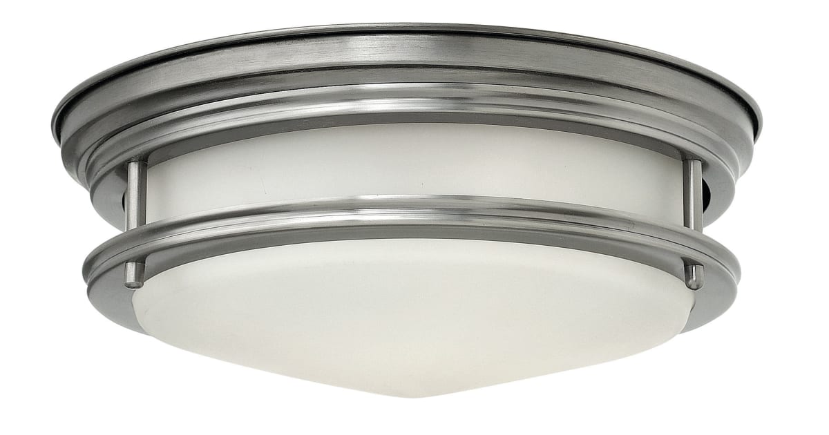 Hinkley Lighting 3302AN-GU24 2 Light Title 24 Fluorescent Flush Mount ...