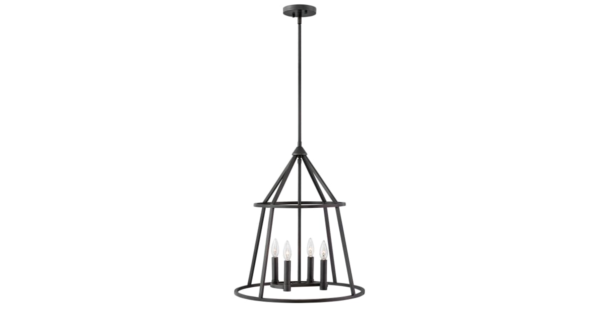 Hinkley Lighting 3773GZ Middleton 4 Light 20" Wide Chandelier ...