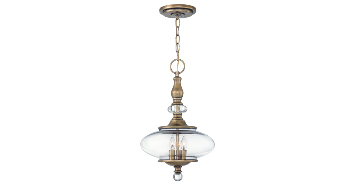 Hinkley Lighting 4323HB Wexley 3 Light 19-1/2" Tall Chandelier ...