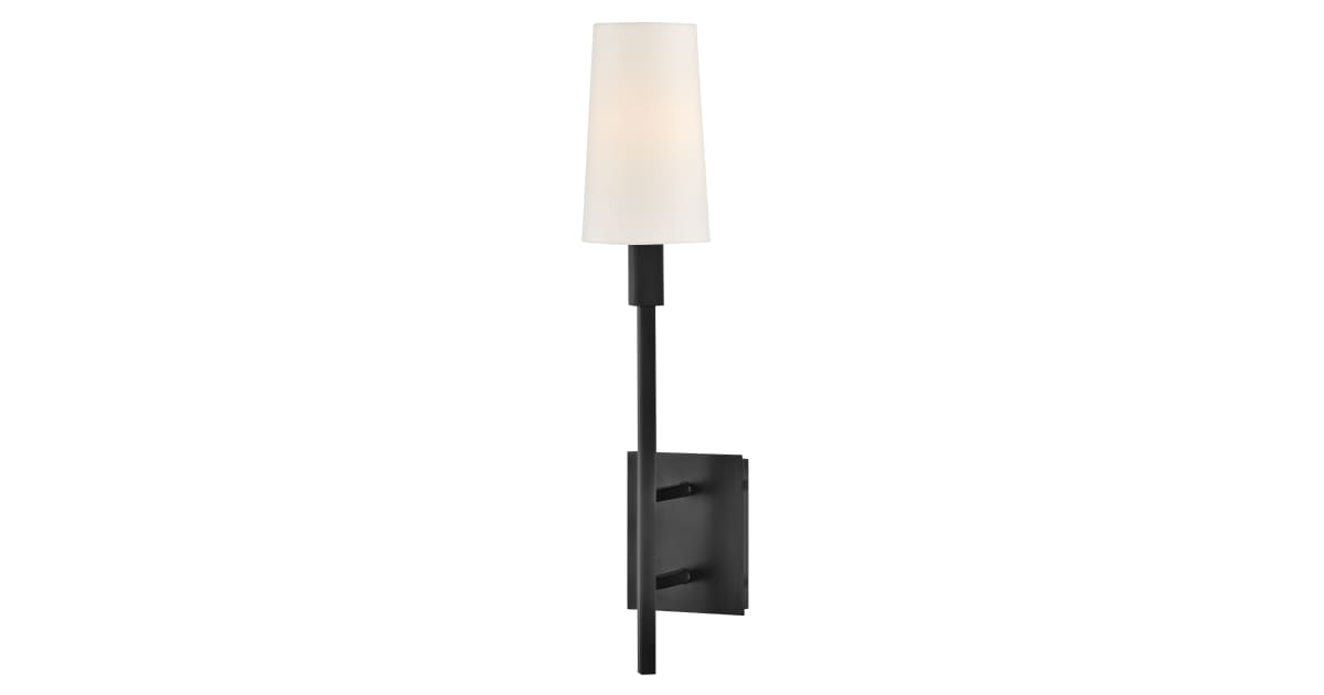 Hinkley Lighting 46450BK Fenwick 26" Tall Wall Sconce | Ferguson Home