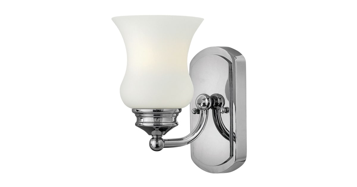 Hinkley Lighting 50010CM 1 Light Bathroom Sconce from the Constance ...