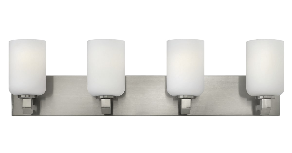 Hinkley Lighting 54134BN 4 Light Bathroom Vanity Light from the Skylar ...
