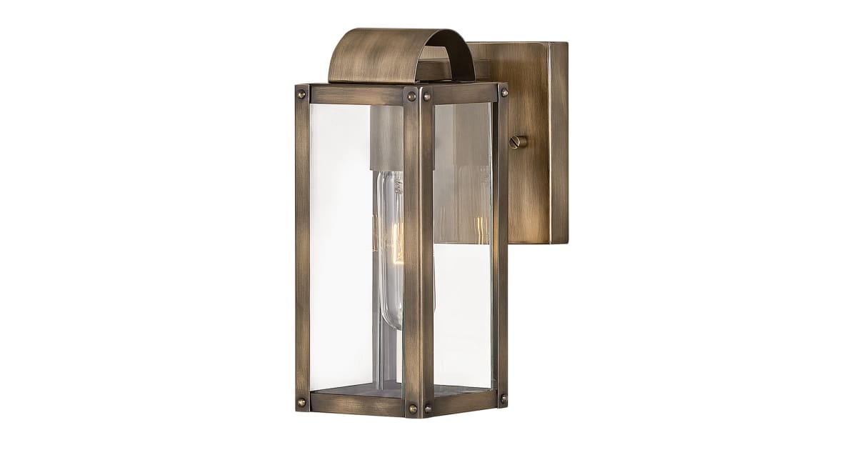 Hinkley Lighting 5860BU Sag Harbor 9" Tall Bathroom Sconce with Clear ...