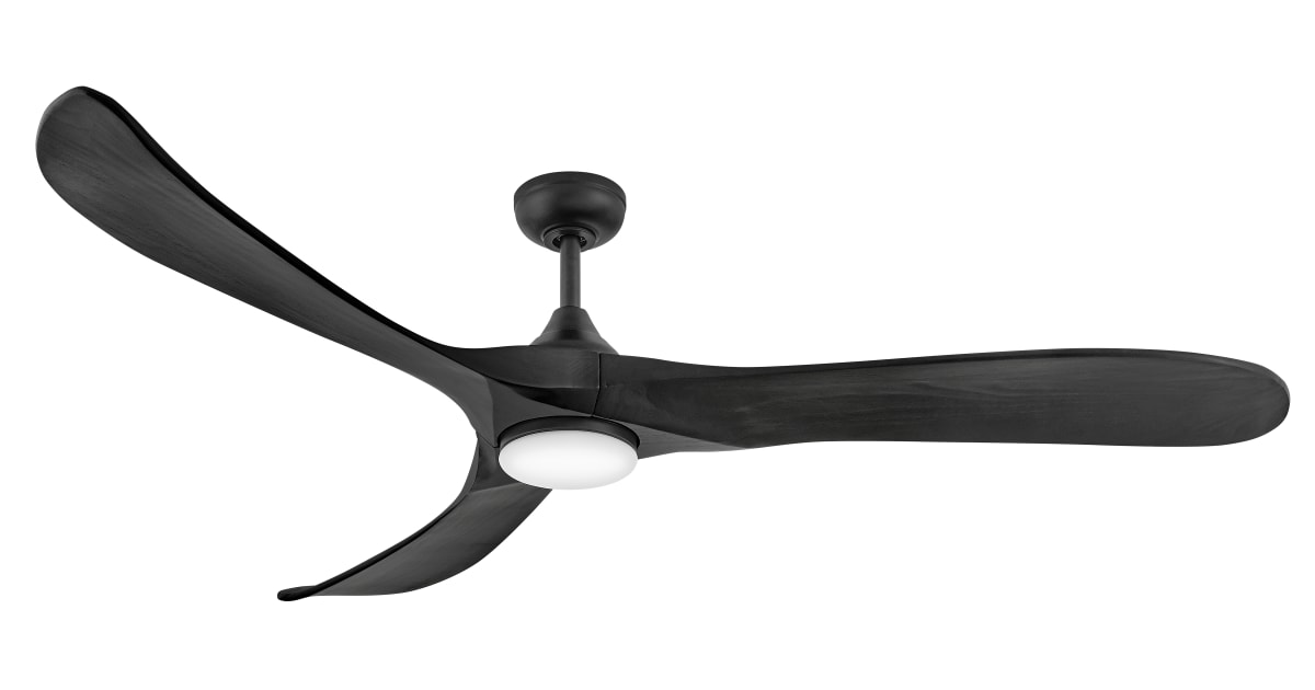 Hinkley Lighting 903872FBB-LDD Swell 72" 3 Blade Indoor Smart LED ...