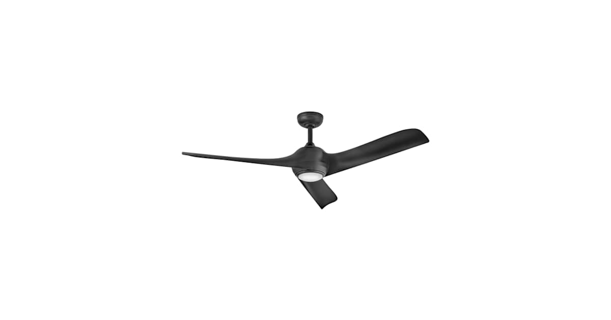 Hinkley Lighting 907256FMB-LDD Tiburon 56" 3 Blade Indoor Smart LED ...