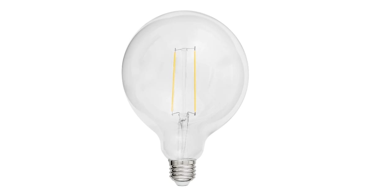 Hinkley Lighting E26G402247CL Dimmable 2 Watt Medium Base (E26) LED ...