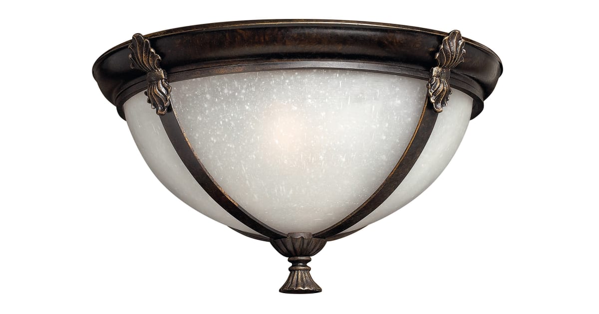 Hinkley Lighting 1293IB Two Light Outdoor Ceiling Fixture from the ...