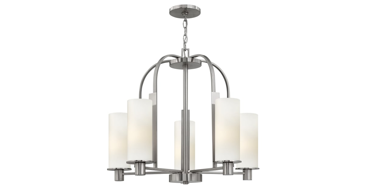 Hinkley Lighting 4865BN Piper 5 Light 1 Tier Chandelier | Ferguson Home