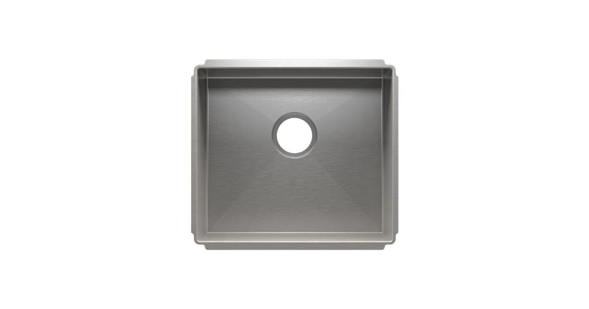 Home Refinements by Julien 003912 J7 19-1/2" x 17-1/2" Undermount ...