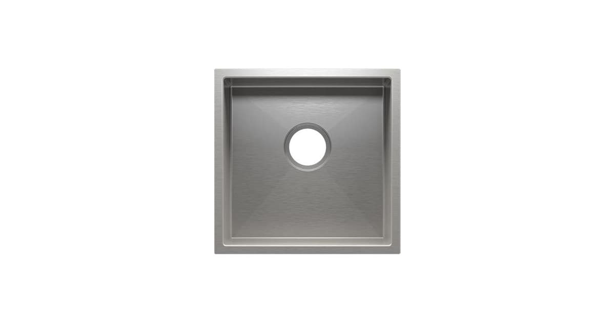 Home Refinements by Julien 003924 J7 16-1/2" Undermount Single Basin ...