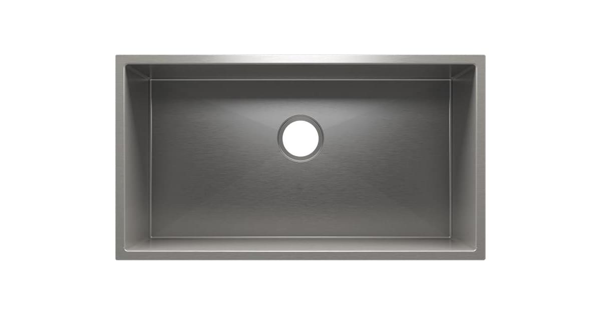Home Refinements by Julien 003974 J7 31-1/2" Undermount Single Basin ...