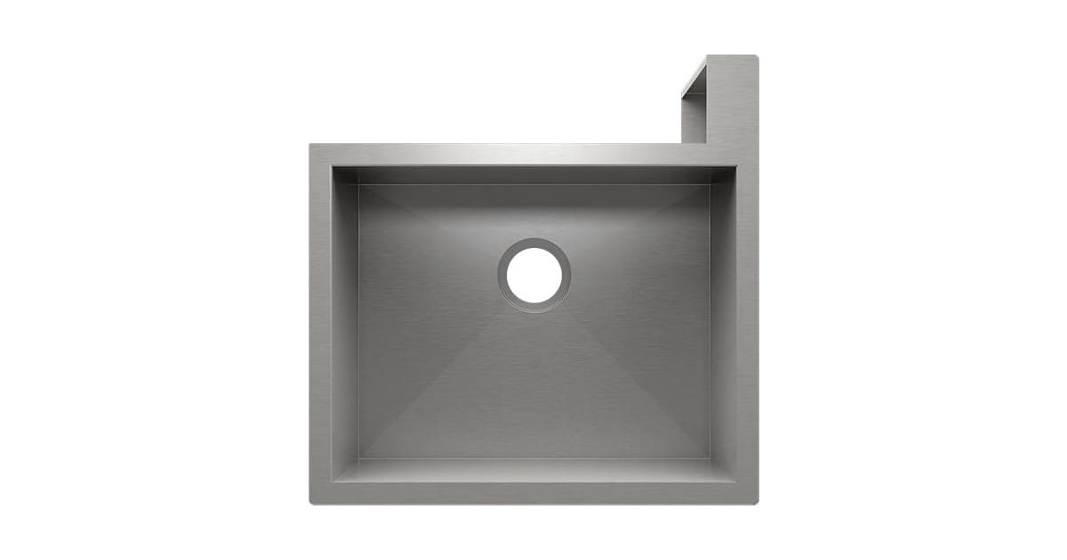 Home Refinements by Julien 005301 Social Corner 25-1/2" Undermount ...