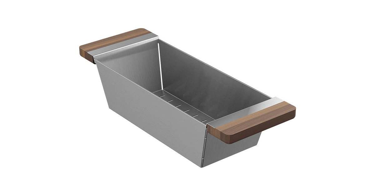 Home Refinements by Julien 205038 17-1/4" x 6" x 4-1/4" Stainless Steel ...