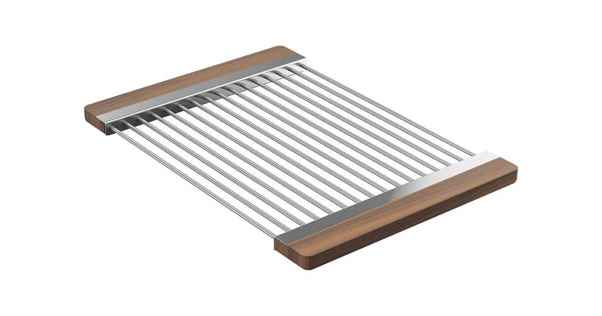 Home Refinements by Julien 215009 17-3/8" x 12" Wide Stainless Steel ...