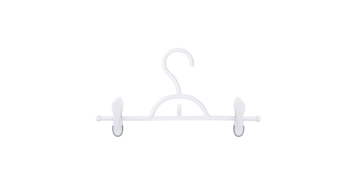 Honey-Can-Do HNGT01322 12-Pack Soft Touch Skirt and Pant Hanger with ...