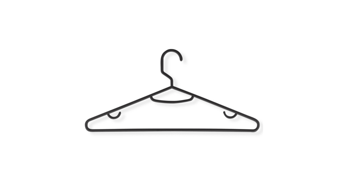 Honey-Can-Do HNGZ01520 60-Pack Recycled Plastic Tubular Hangers ...