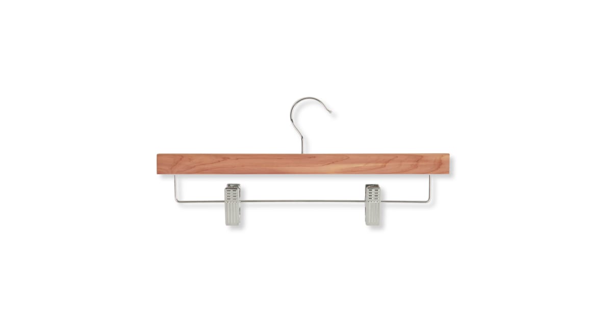 Honey-Can-Do HNGZ01535 8-Pack Skirt and Pant Hanger with Clips ...
