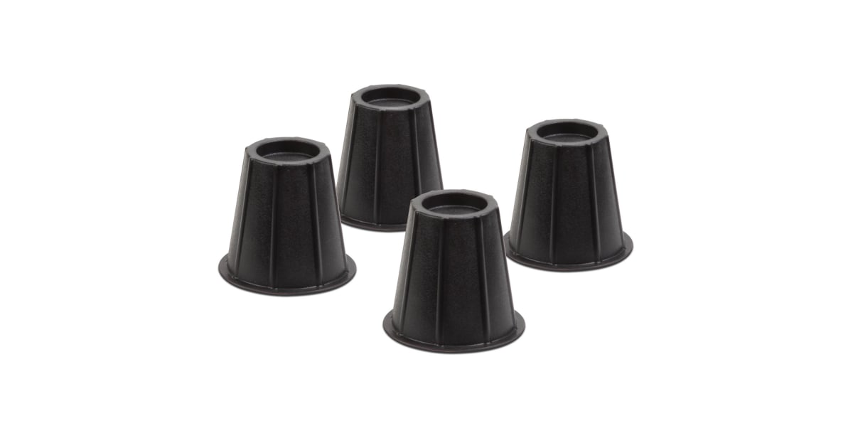 Honey-Can-Do STO-01004 4-Pack 6 Inch Round Bed Risers | Ferguson Home
