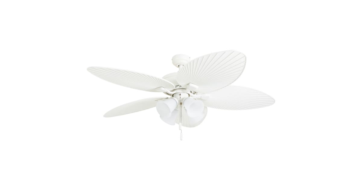 Honeywell Ceiling Fans 50509-36 Palm Lake 52" 5 Blade Indoor / Outdoor ...