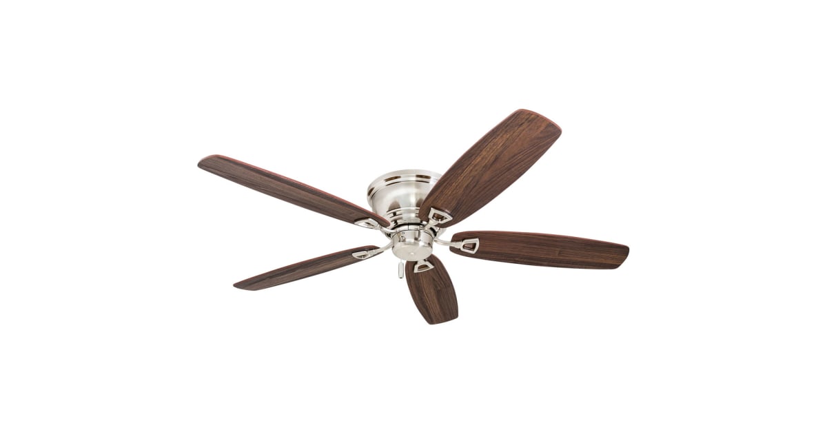 Honeywell Ceiling Fans 50515-36 Glen Alden 52" 5 Blade Indoor Ceiling ...