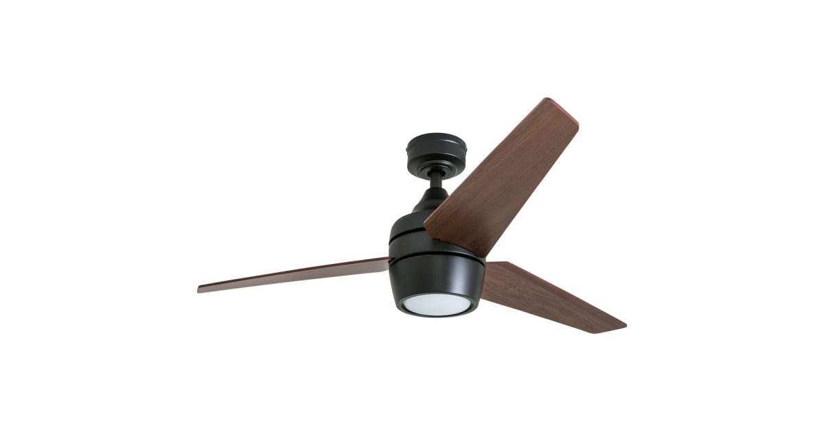 Honeywell Ceiling Fans 50603-36 Eamon 52" 3 Blade Indoor LED Ceiling ...