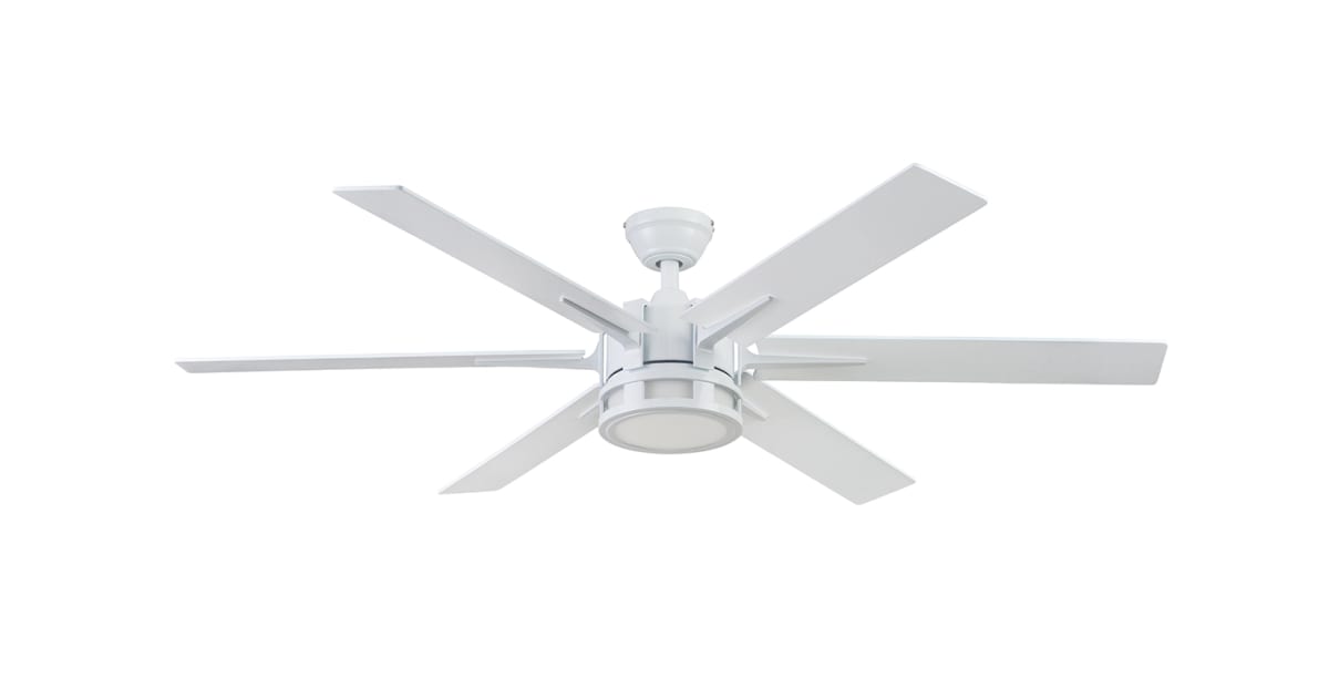 Honeywell Ceiling Fans 51477-36 Kaliza 56" 6 Blade Indoor LED Ceiling ...