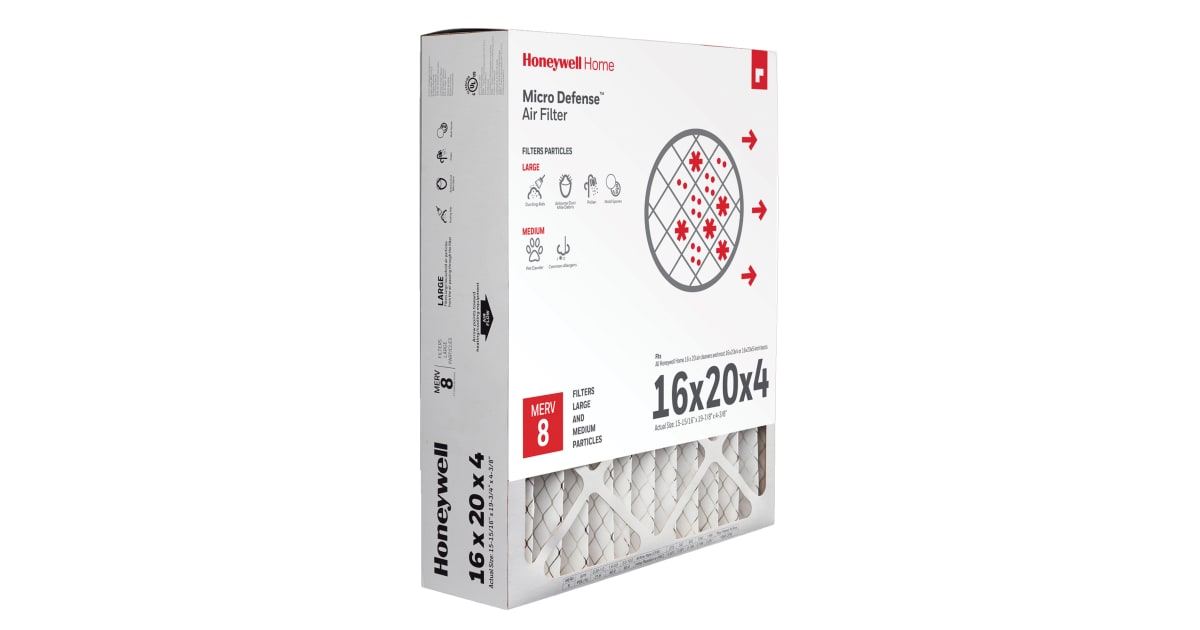 Honeywell Home FC100A1003 U 16 x 20 Replacement MERV 11 Build