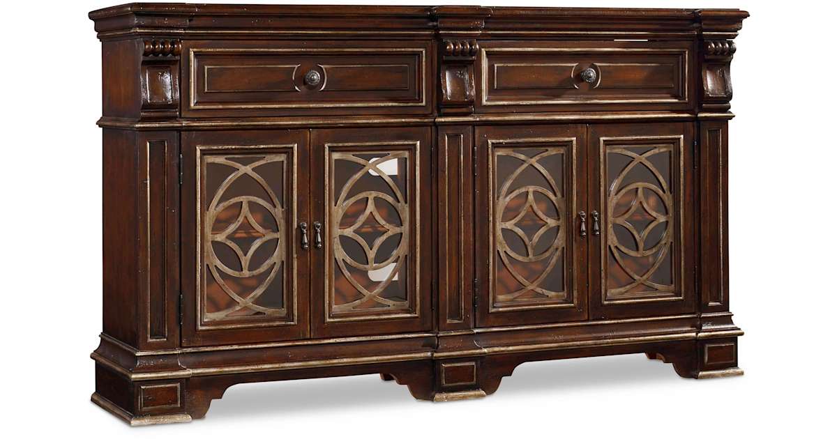 Hooker Furniture 5469-85001 72 Inch Wide Hardwood Cabinet | Ferguson Home