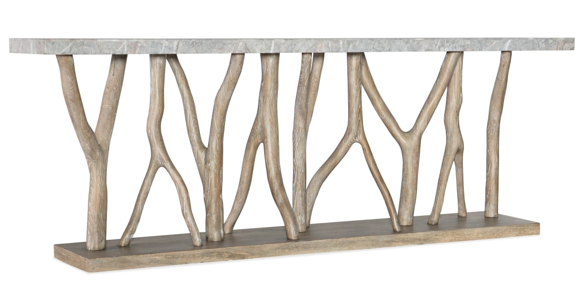 Hooker Furniture 6015-85001-80 Surfrider 16" Wide Stone Veneer Top ...