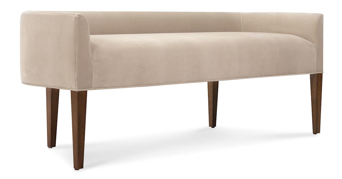 Hooker Furniture 6123-90019-89 Archives 58" Wide Polyester Bench ...